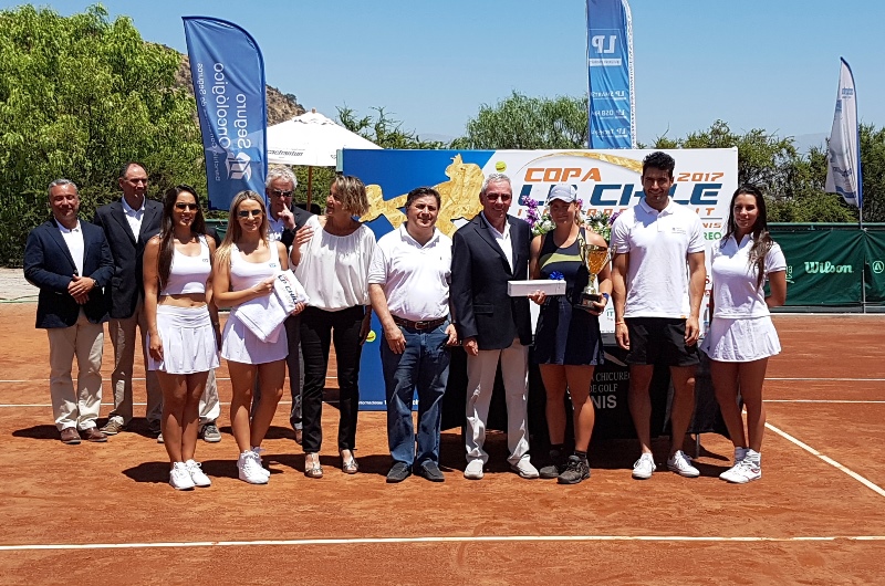 Tenista norteamericana se coronó campeona de la Copa LP Chile - LP Chile