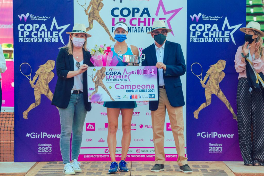 Copa LP Chile de tenis femenino tiene nueva campeona húngara - LP Chile